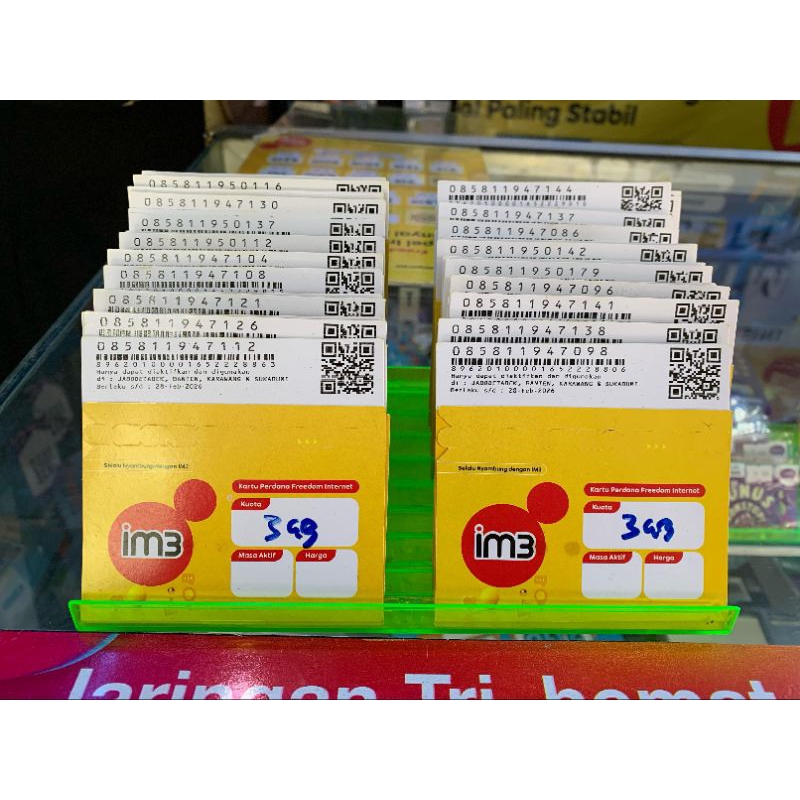 Jual Kartu Perdana Indosat Promo 3GB area Jabodetabek, banten, karawang ...