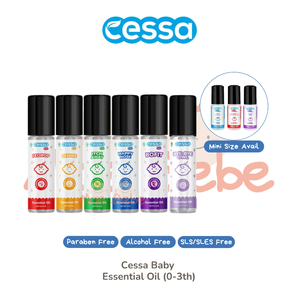 Jual Cessa BABY Natural Essential Oil Roll On (0-3 Tahun) | Shopee ...