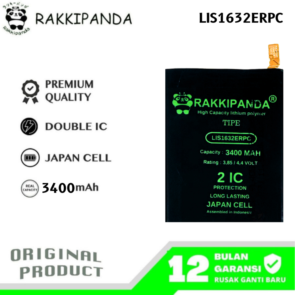 Jual RakkiPanda - LIS1632ERPC Xperia XZ / XZS Batre Batrai Baterai ...