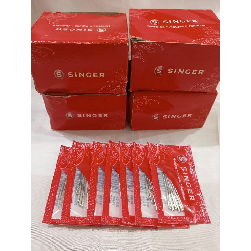 Jual Jarum Mesin Jahit Merk Singer/Jarum Mesin Jahit Biasa dan Portabel ...