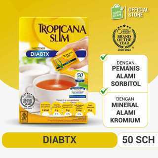 Jual Gula Tropicana slim Diabtx Box 50 Sachet / Promo Murah Gula ...
