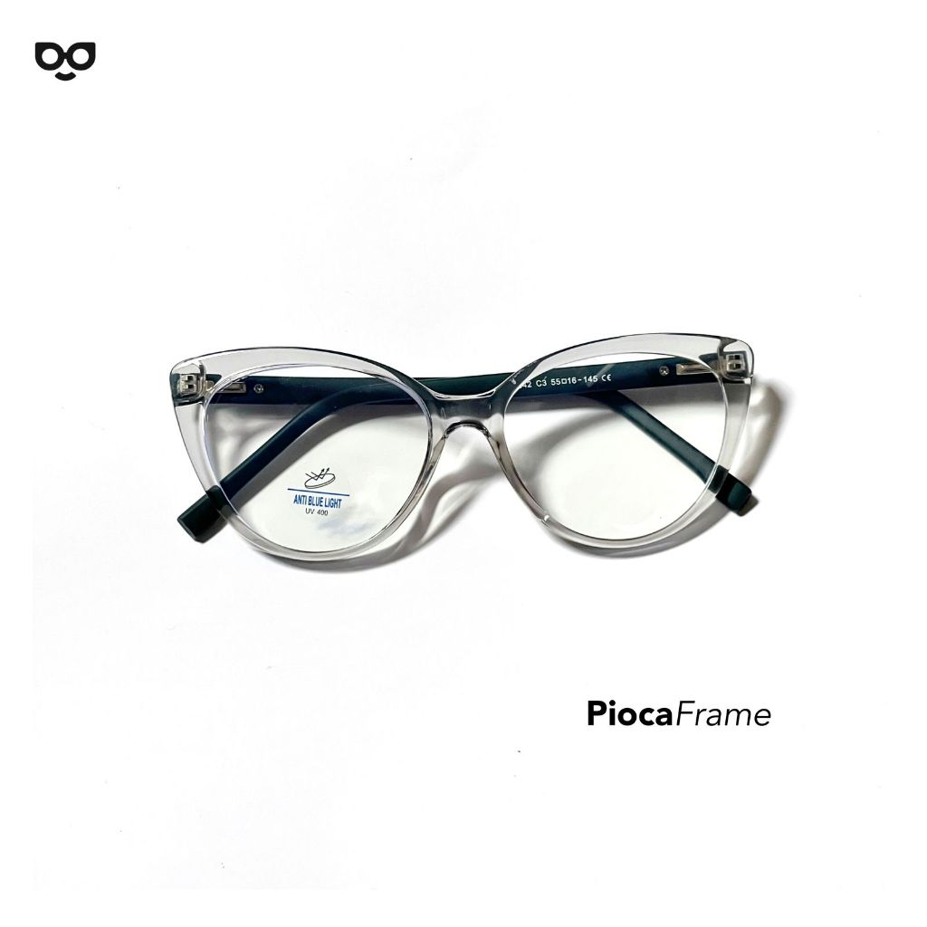 Jual Roglasses-Pioca Frame Kacamata bentuk mata kucing bisa custom ...