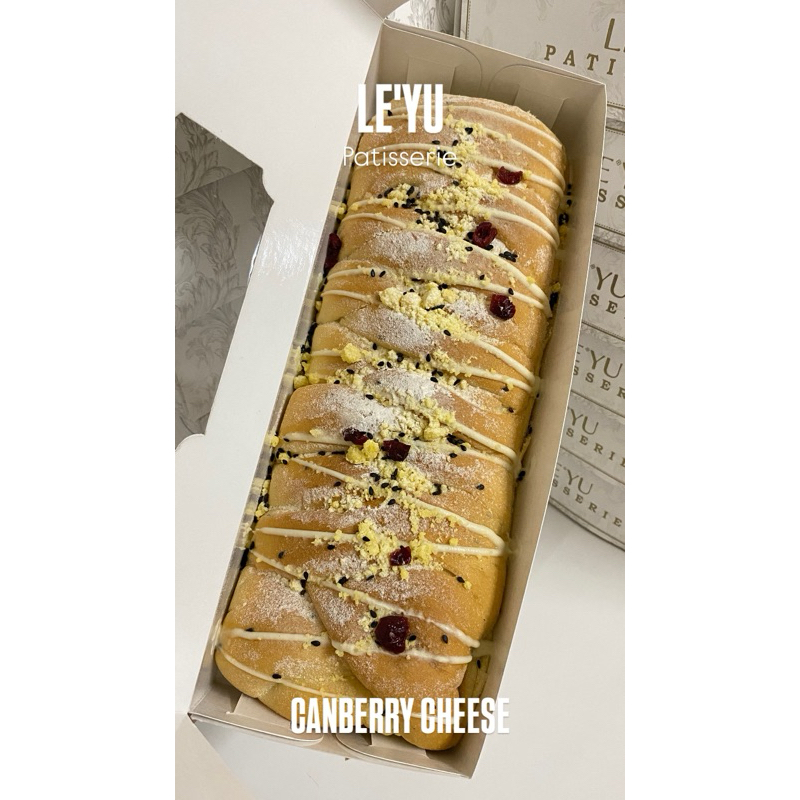 Jual LE'YU Bread CRANBEERY CHEESE (Roti jepang) | Shopee Indonesia