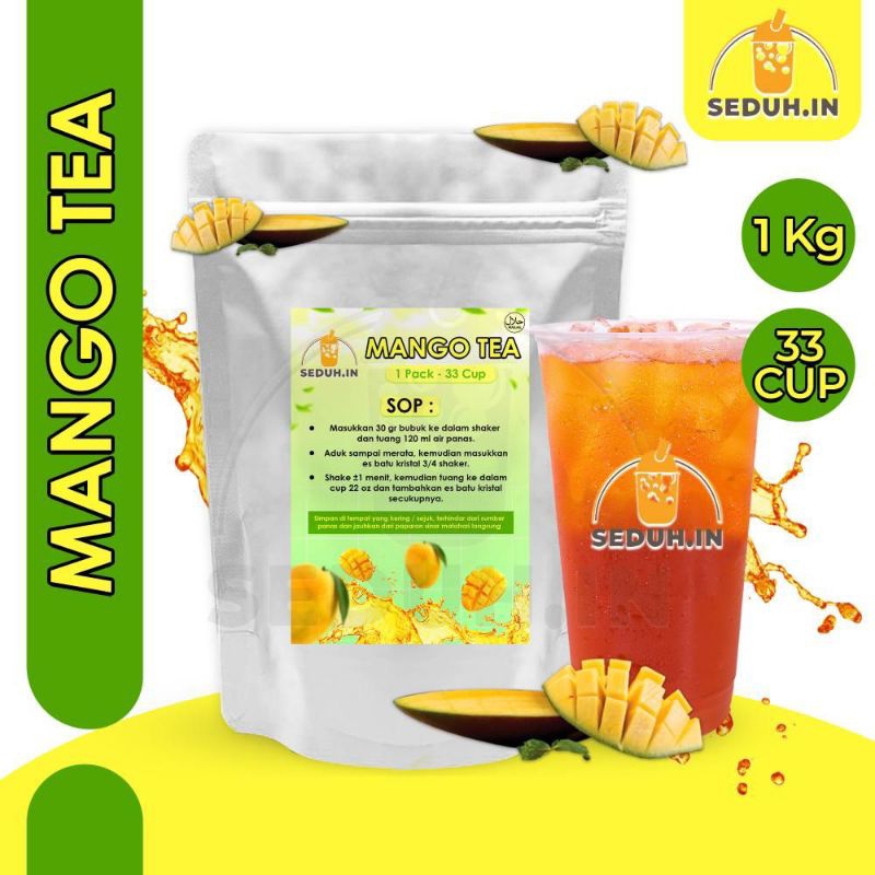 Jual Minuman Mango tea 1KG | Shopee Indonesia