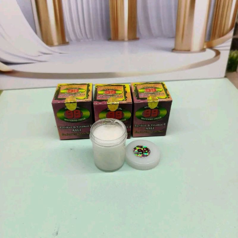 Jual 3PCS // CREAM NATURAL 99 KEMASAN DUS MALAM ORIGINAL | Shopee Indonesia