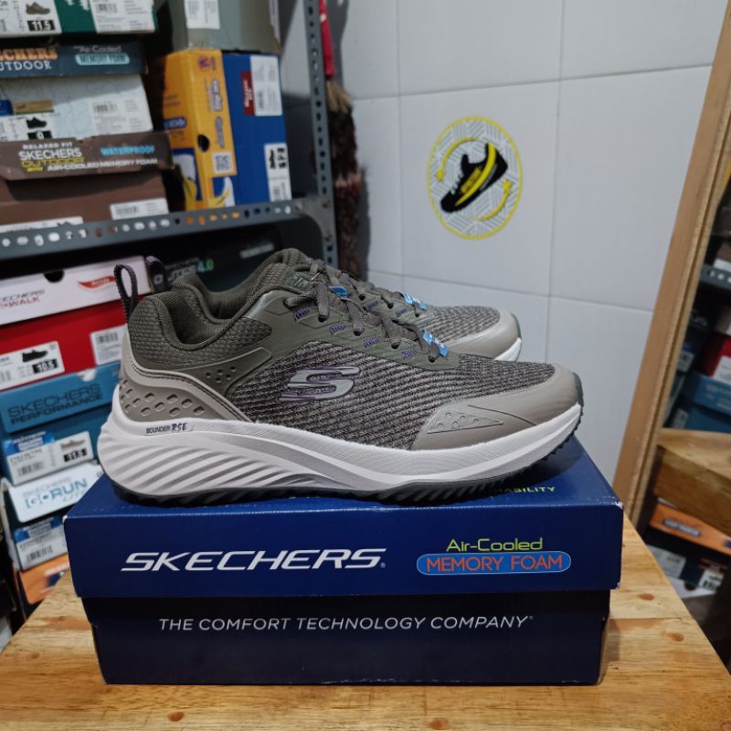 Jual Skechers Bounder RSE / Bounder 2.0 - Hazlet Taupe / Brown / Andal ...