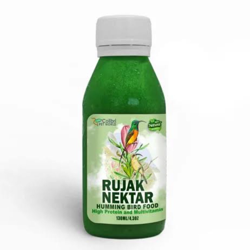 Jual RUJAK NECTAR pakan nektar sogon konin sepah raja kolibri | Shopee ...