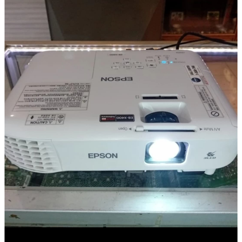 Jual LCD PROJECTOR EPSON EB-X400 (SECOND-GOOD CONDITION) | Shopee Indonesia