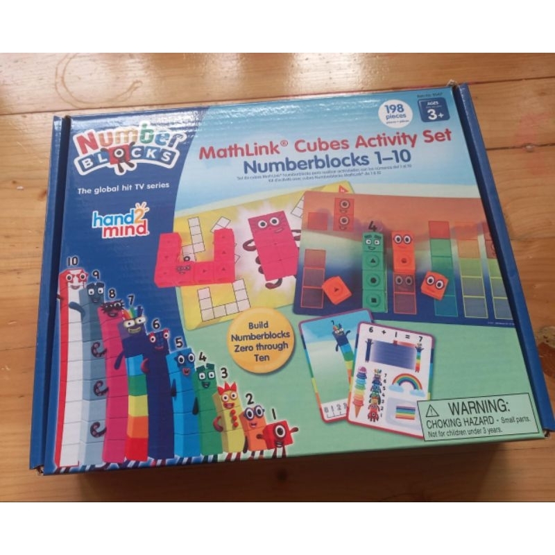Jual Mathlink cubes numberblock numberblocks number block blocks 1-10 ...