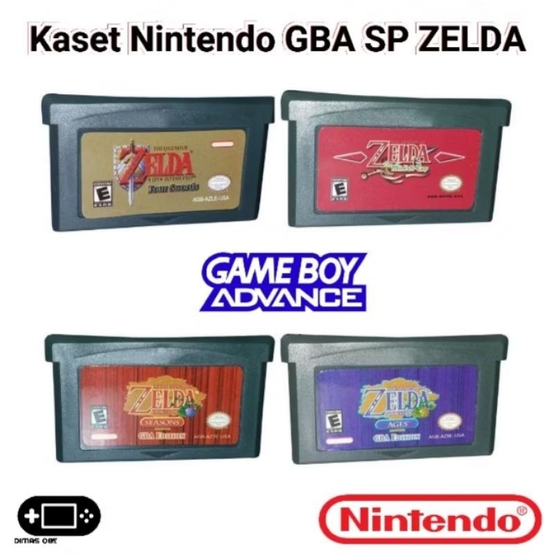 Jual Kaset Nintendo GBA SP ZELDA Gameboy Advance SP Micro NDS DS Lite ...