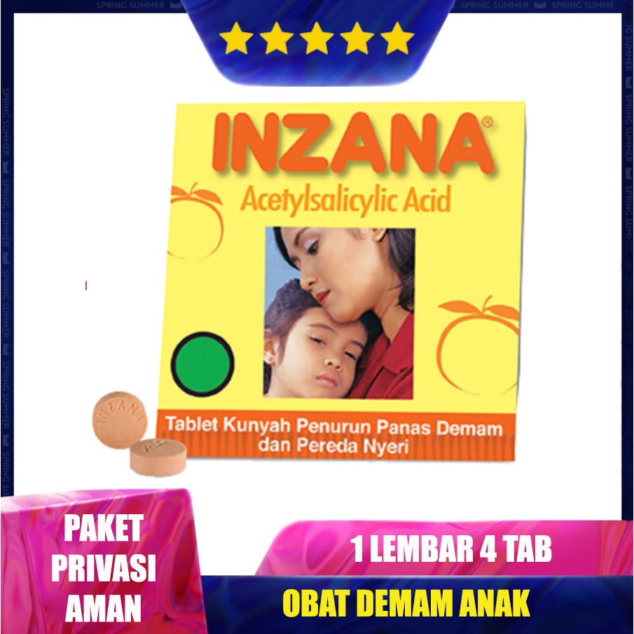 Jual Inzana Obat Panas Demam Anak dan Meredakan Nyeri | Shopee Indonesia