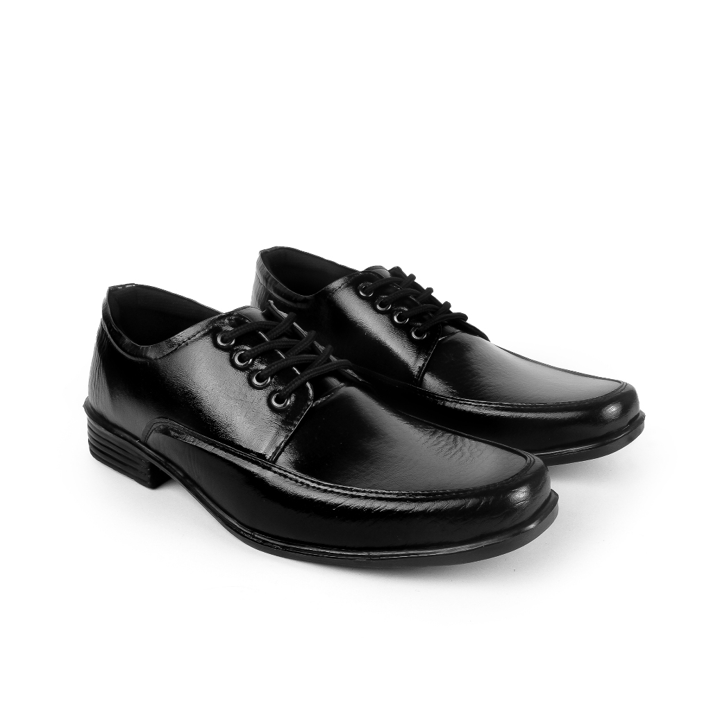 Jual VESTER Sepatu Pantofel Pria Hitam Model Tali Formal Kerja Kantor ...