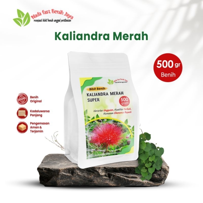 Jual Nada fast benih jaya - Biji benih Kaliandra Merah 500 gram super ...