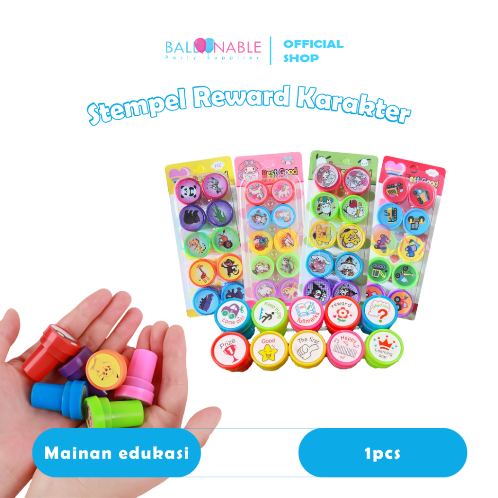 Jual Stempel Best Word / Stempel Reward / Cap Karakter | Shopee Indonesia