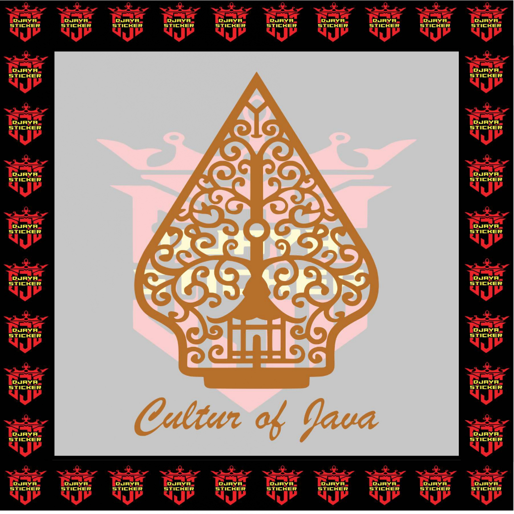 Jual CUTTING STICKER WAYANG GUNUNGAN Stiker variasi MOTOR KACA / BODY ...