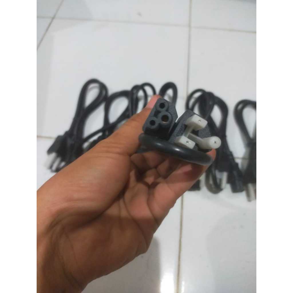 Jual Kabel Power 3 lubang Adaptor Laptop Poe DLL Original | Shopee ...