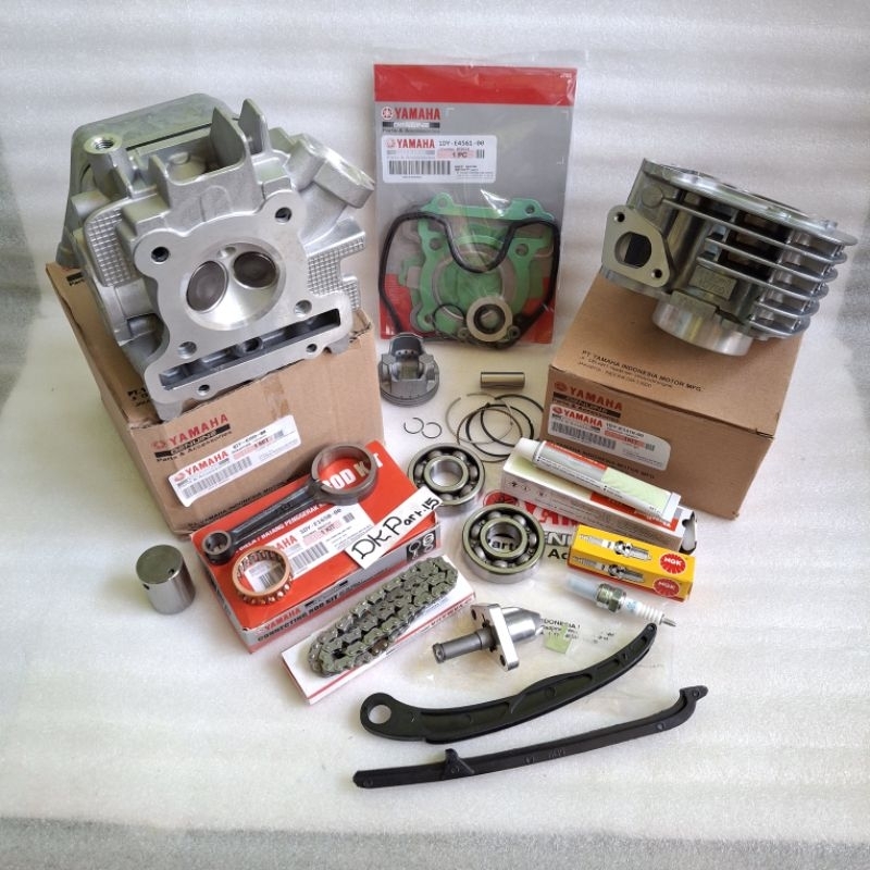 Jual Paket Blok Head Komplit 10 Item (1DY) Yamaha Jupiter z1,Force Fi,force Injeksi Original ...