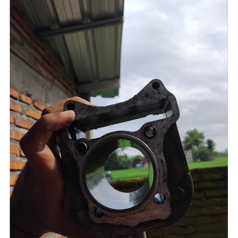 Jual Part lepasan hayate 2013 blok crank case kanan kiri hayate segel ...