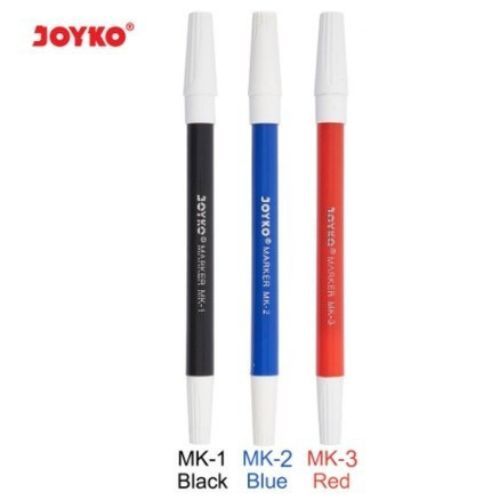 Jual Spidol Loos Joyko MK-1 Warna Tinta Hitam Merah Biru Sepidol ...