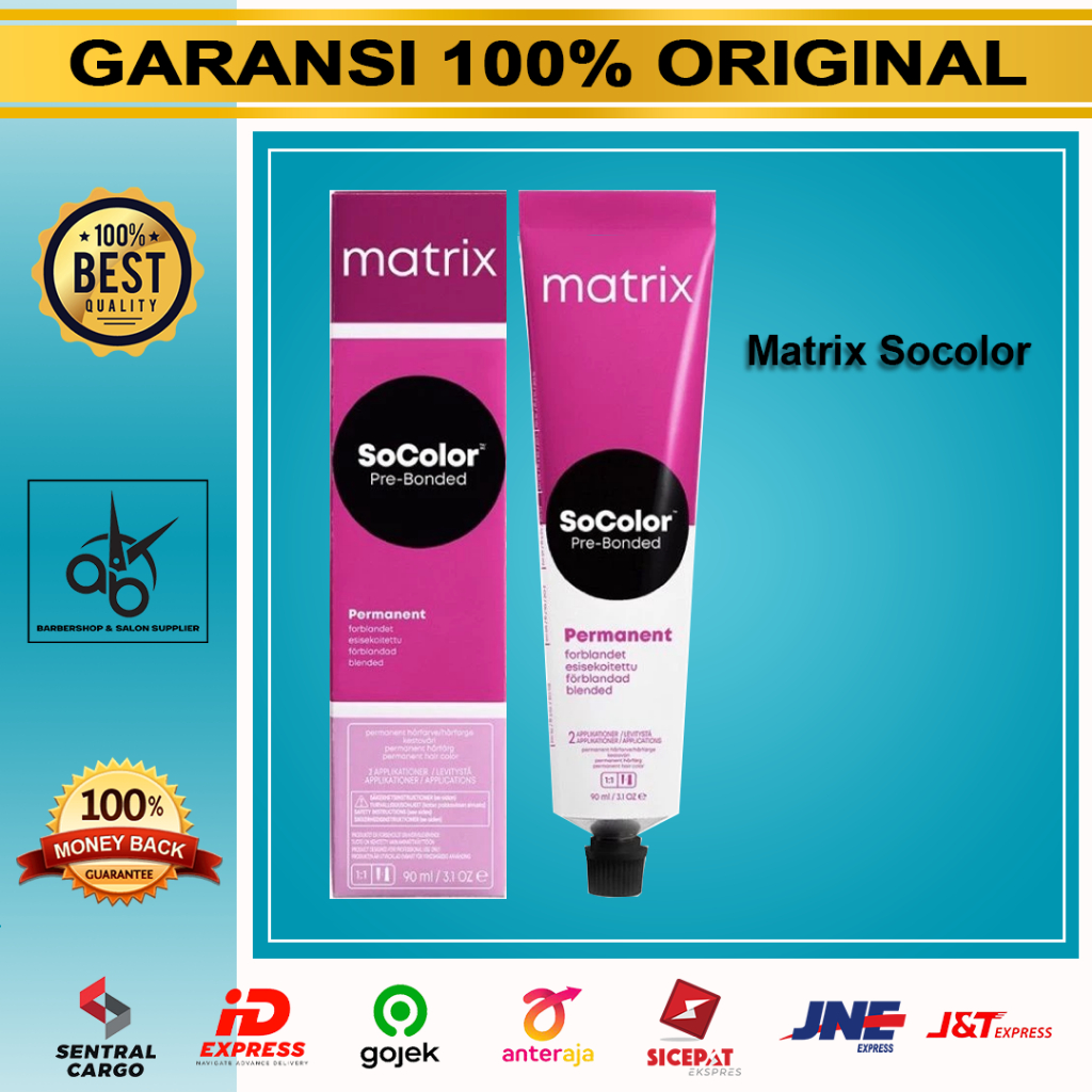 Jual Matrix SoColor Pre - Bonded Permanent Hair Colour Pasta Pewarna ...