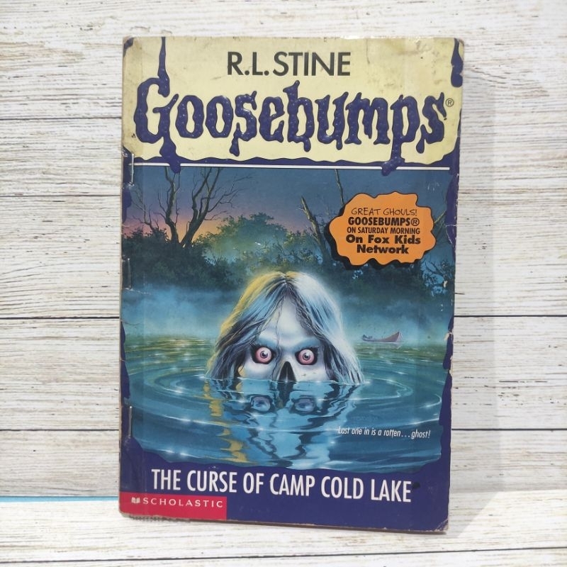 Jual goosebumps the curse of camp cold lake by R.L.Stine (english ...