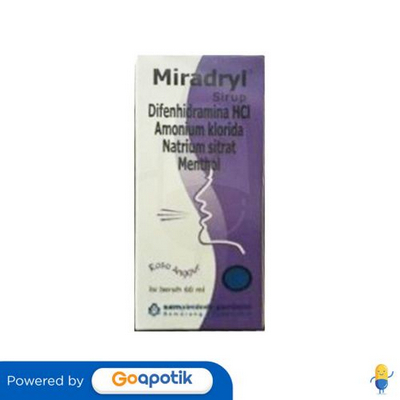 Jual MIRADRYL SYRUP ISI 60 ML BOTOL | Shopee Indonesia