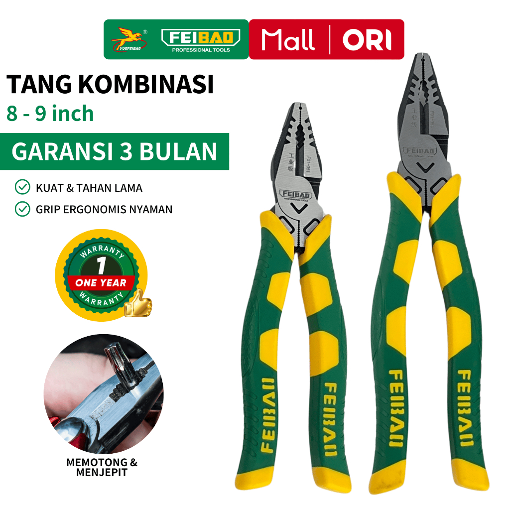 Jual Feibao Tang Kombinasi 8-9 Inch / SK-55 Steel / Pvc Handle ...