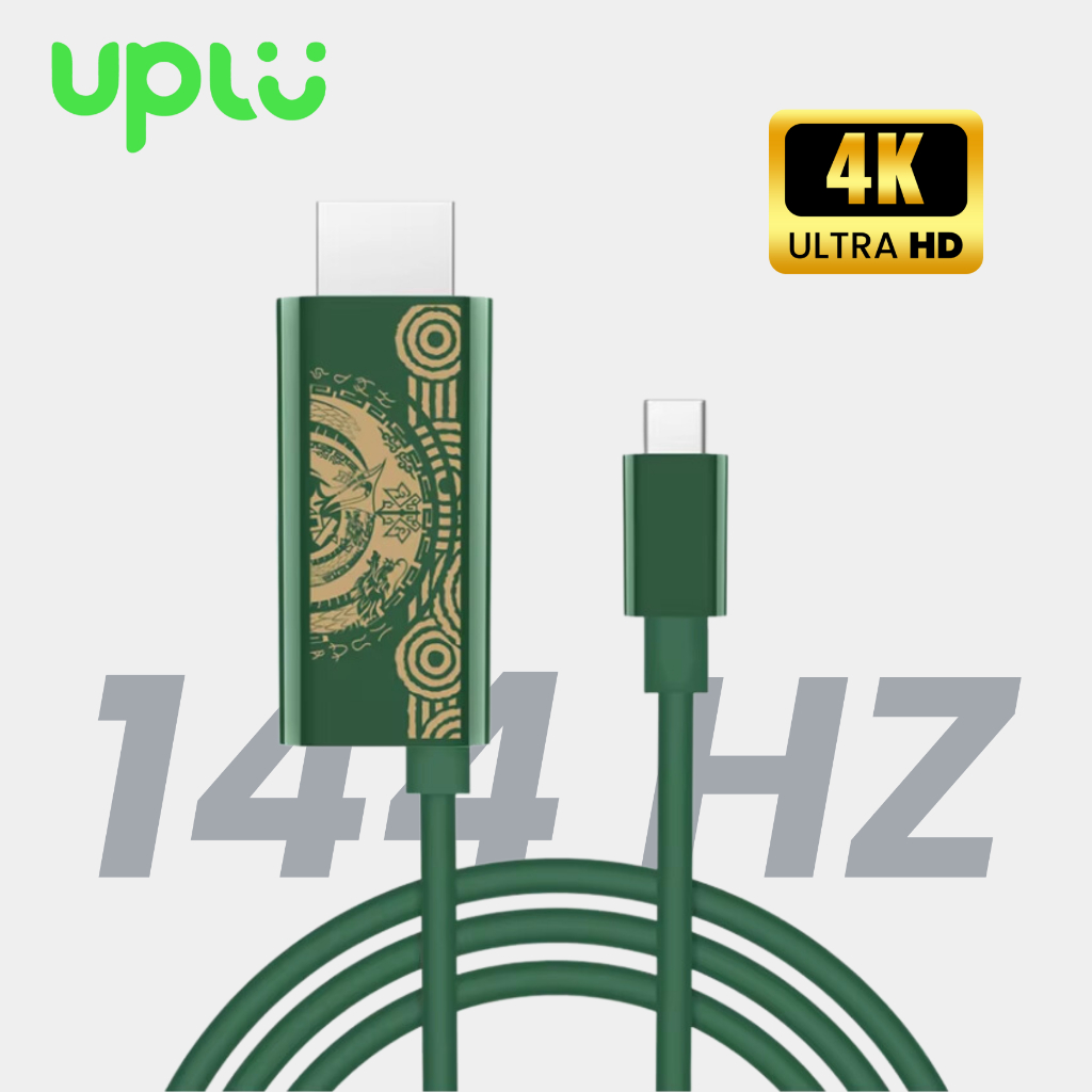 Jual UPLU Kabel DP Display Port Male to Type C 4K 144Hz UHD High ...
