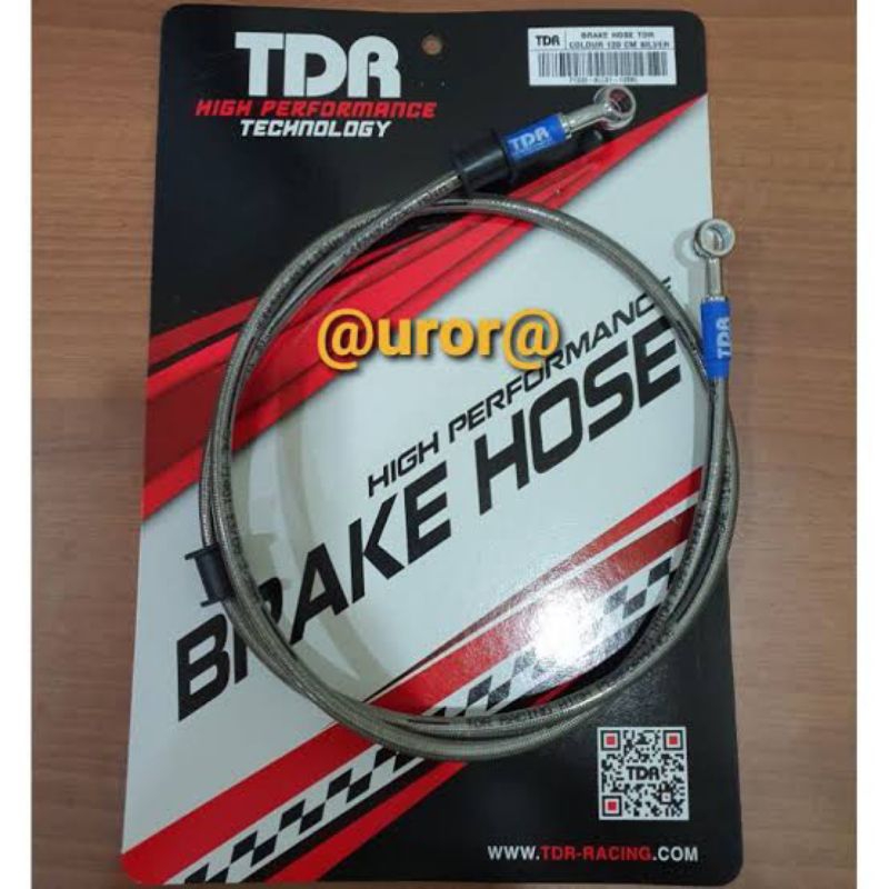 Jual Selang rem depan tdr original universal 130 cm silver cocok ...