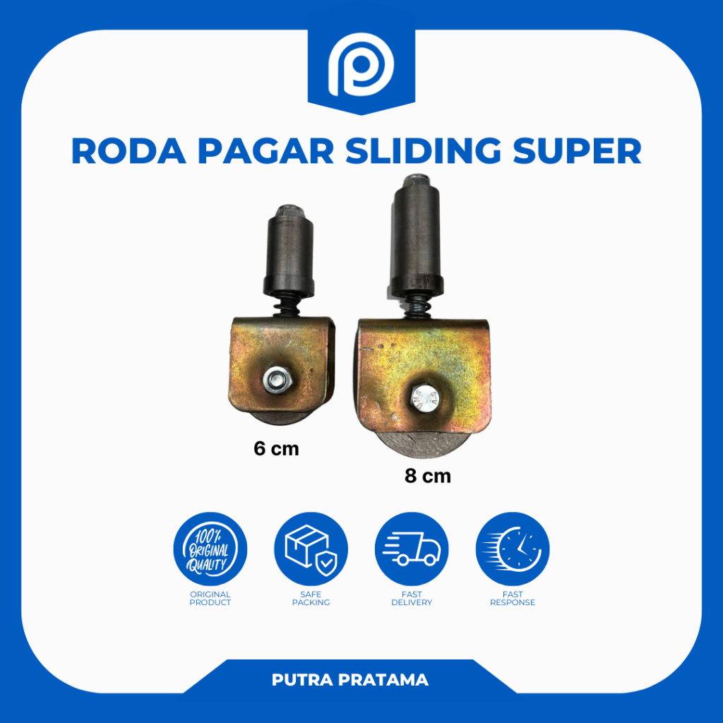 Jual RODA PAGAR SLIDING SUPER 6cm, 8cm | Roda Pagar Roda Sliding Super ...
