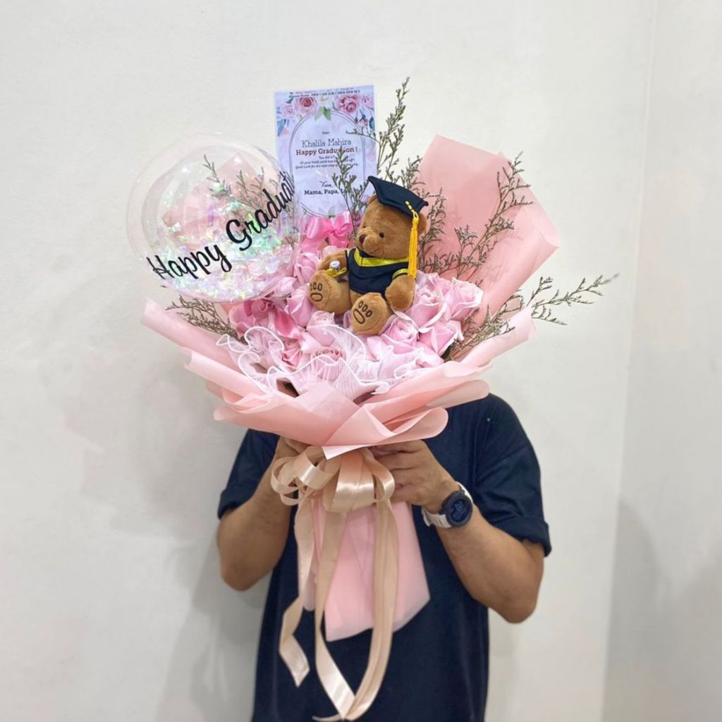 Jual Buket Bunga Fresh Premium Harga Minimum / Ultah / Birthday ...