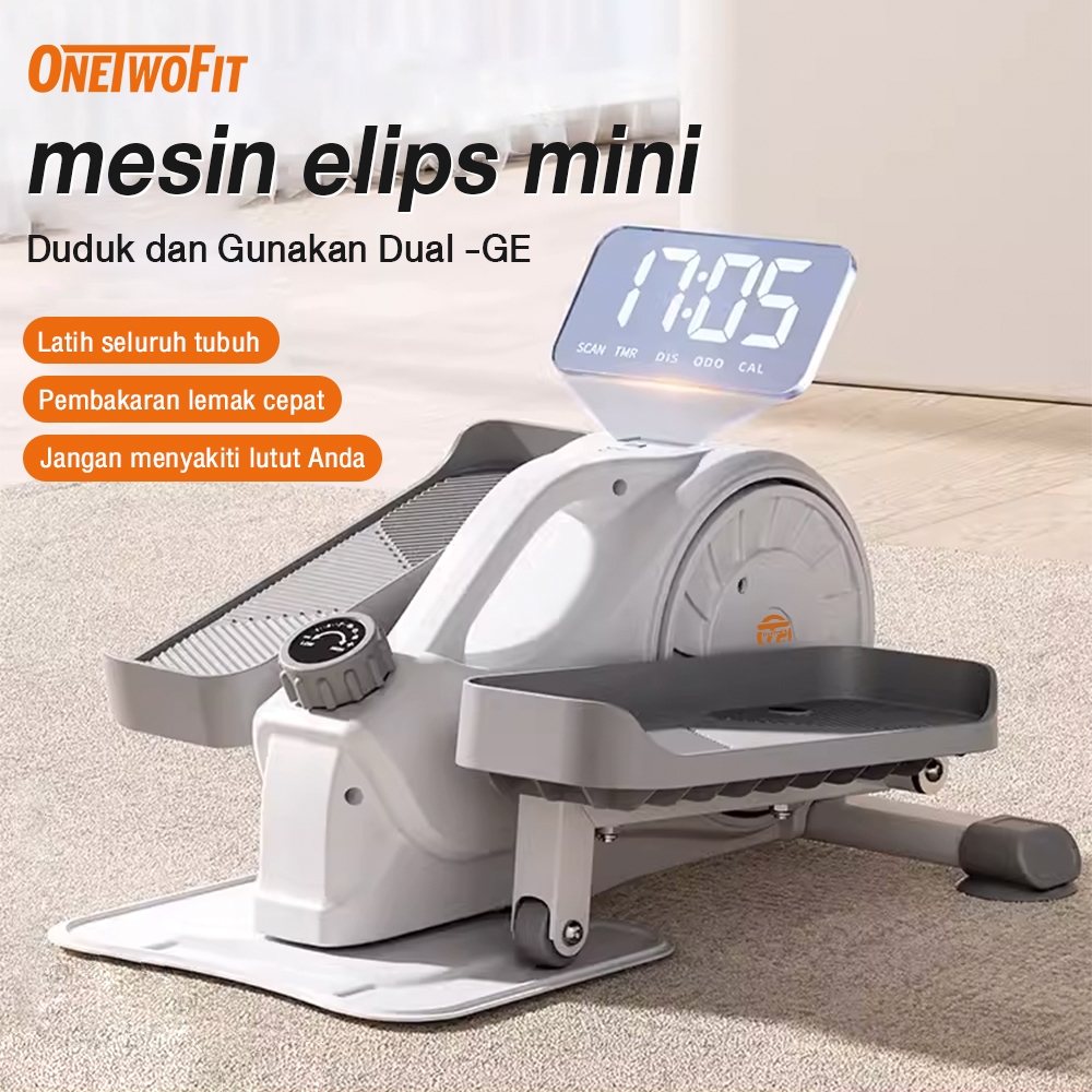 Jual OneTwoFit Mini Exercise Bike Sepeda Statis Terapi Portable Mini Bike Gym Home Fitness ...