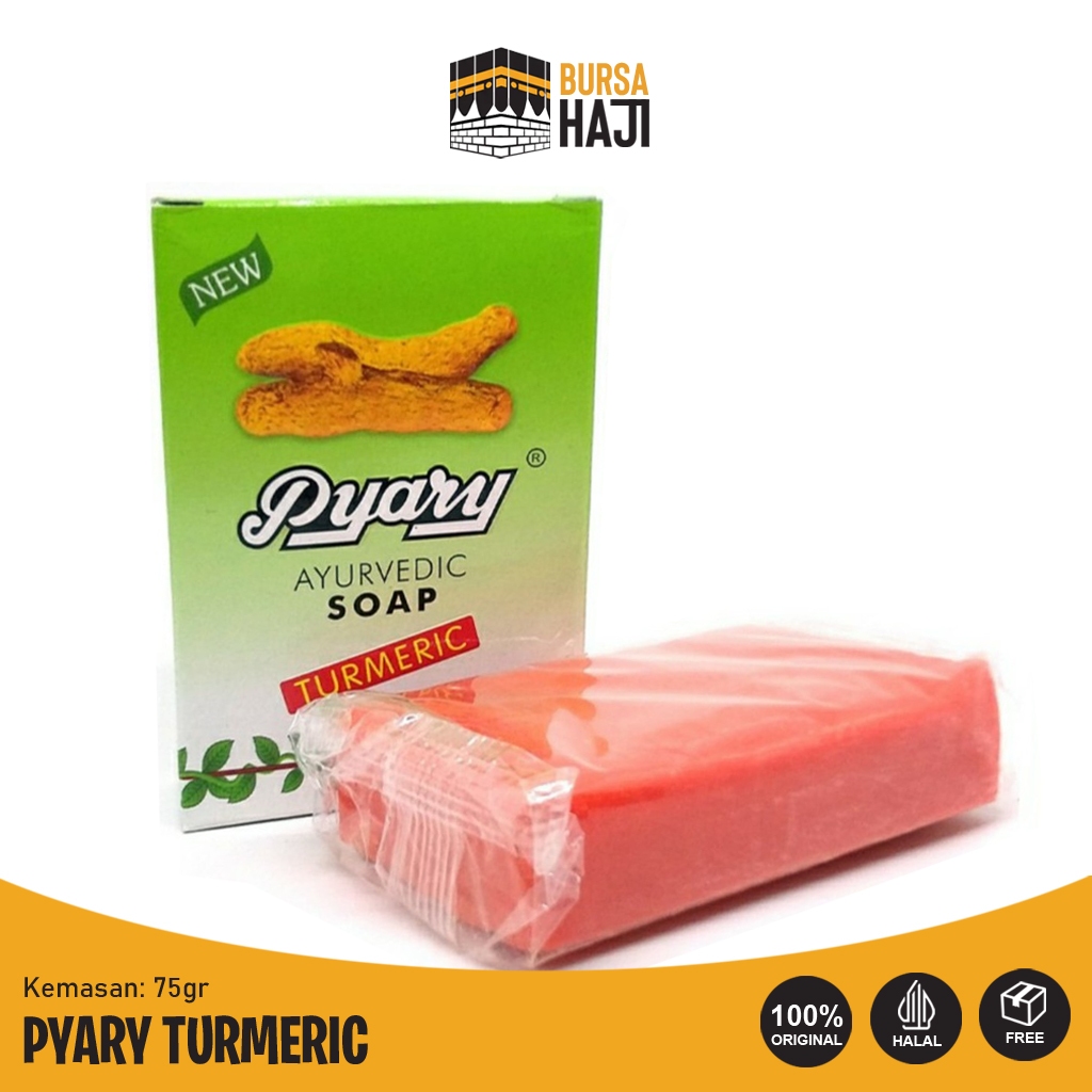 Jual Sabun Arab Pyary Original 100% Turmenic Sabun Mandi Batang Murah ...
