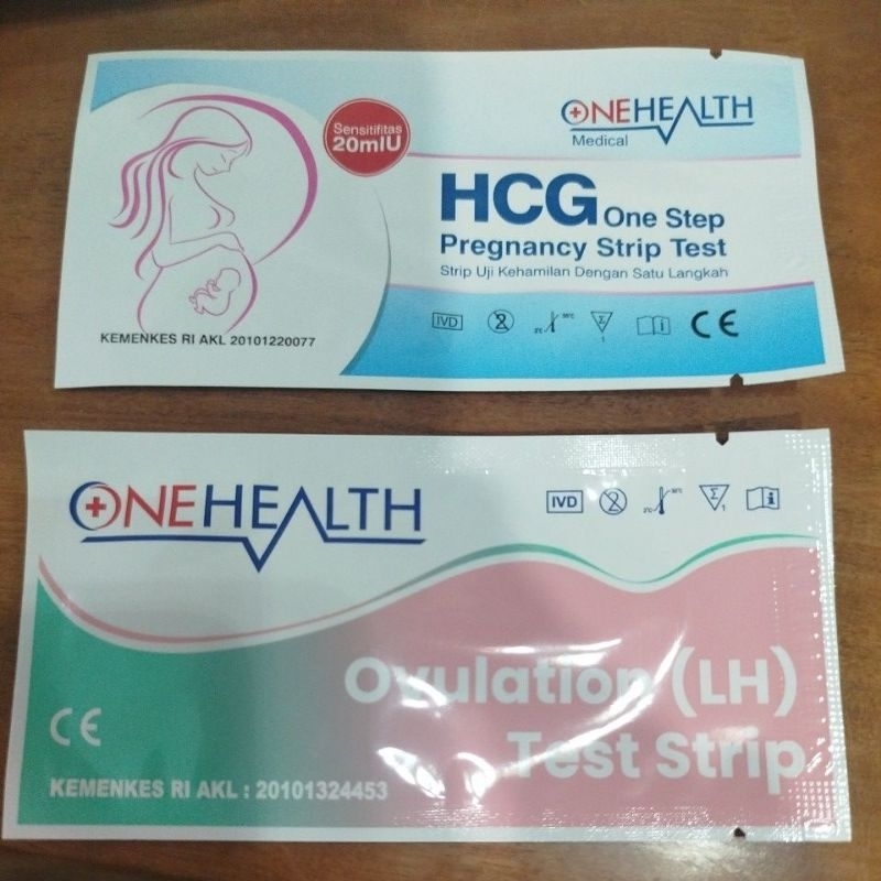 Jual Test Kehamilan Tes Hamil One Health Onehealth HCG One Step ...