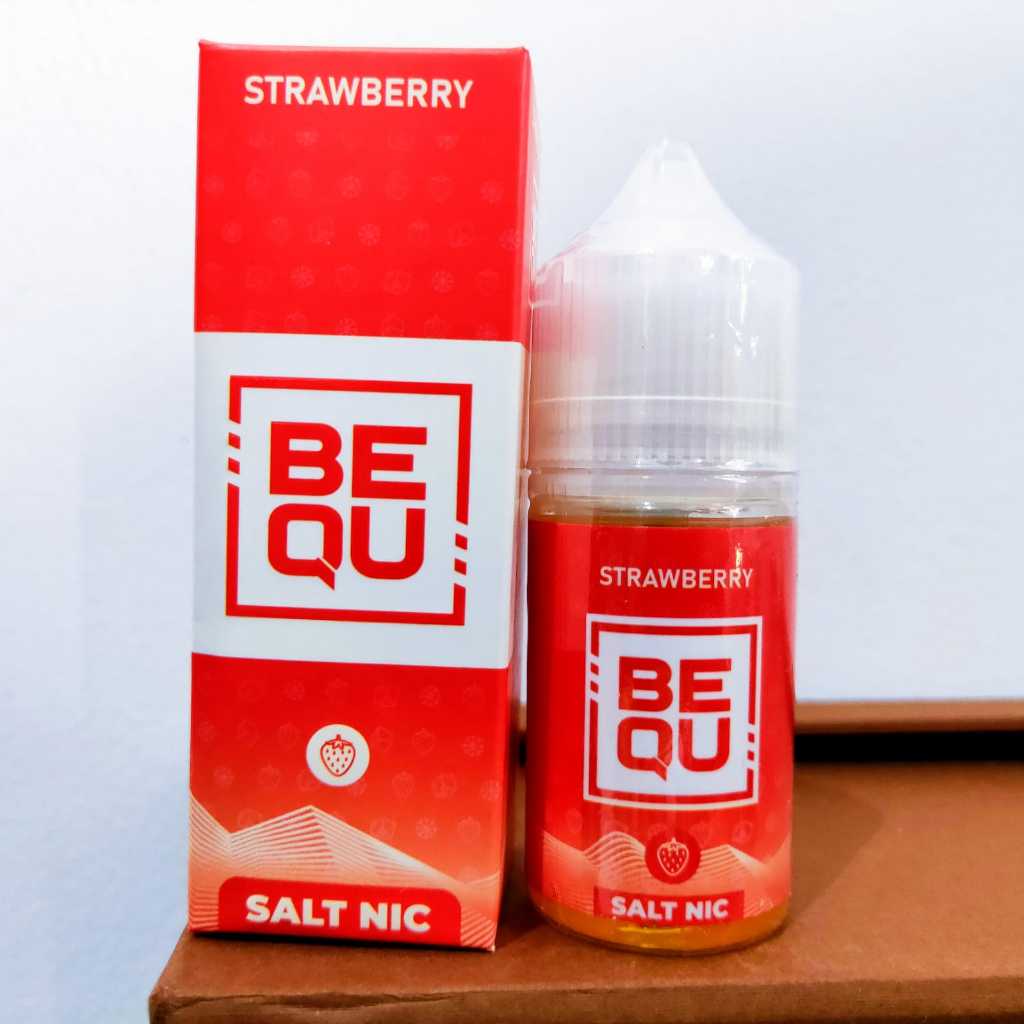 Jual [SALTNIC 30ML 30MG] BEQU BEKU STRAWBERRY SALTNIC BY PODA [NAMA ...