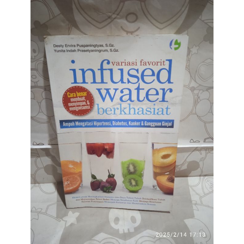 Jual buku original variasi favorit infused water berkhasiat | Shopee ...