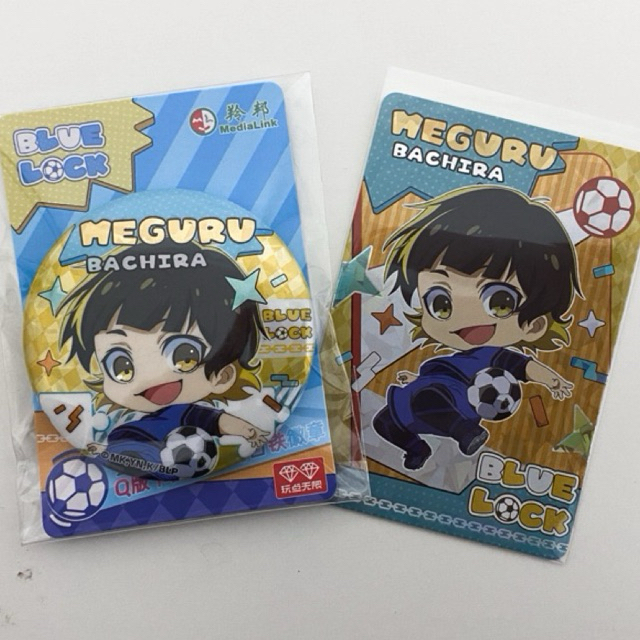 Jual blue lock bachira meguru can badge pin | Shopee Indonesia