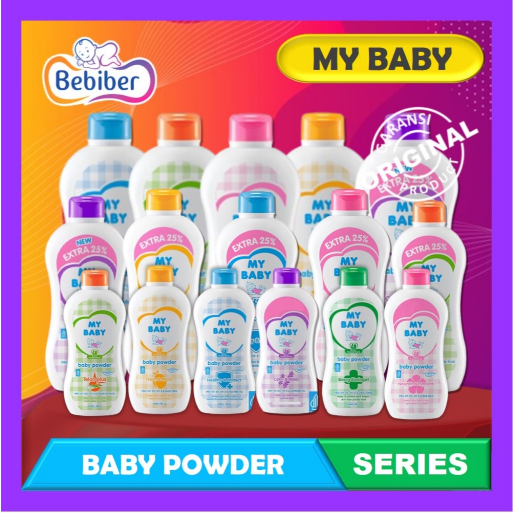 Jual My Baby Powder Series | Lengkap Semua Ukuran | Bedak Bayi | Bedak ...