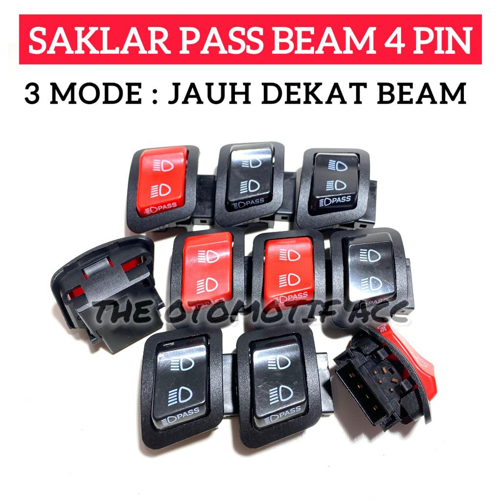 Jual Saklar vietnam Pass Beam 4 Pin Vario Led Beat Fi Tombol Pass Beam ...