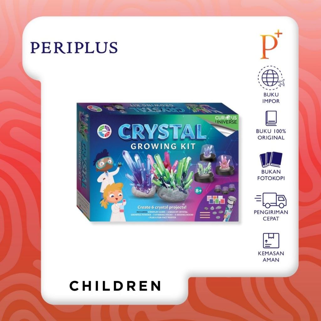 Jual Crystal Growing Kit - 9781488956744 | Shopee Indonesia