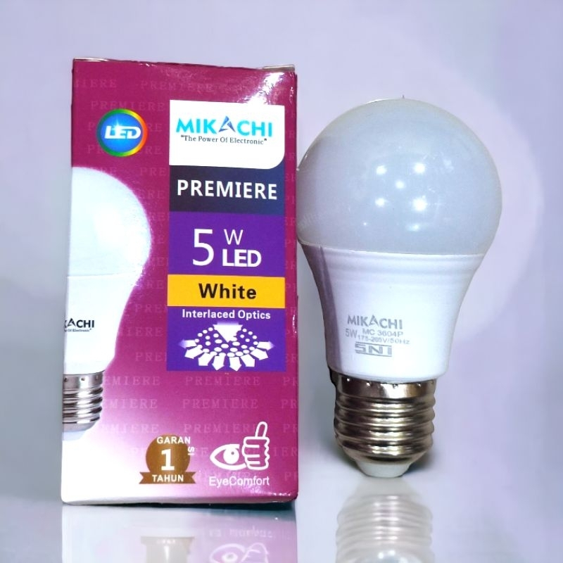 Jual Lampu LED Mikachi 5 Watt | Shopee Indonesia