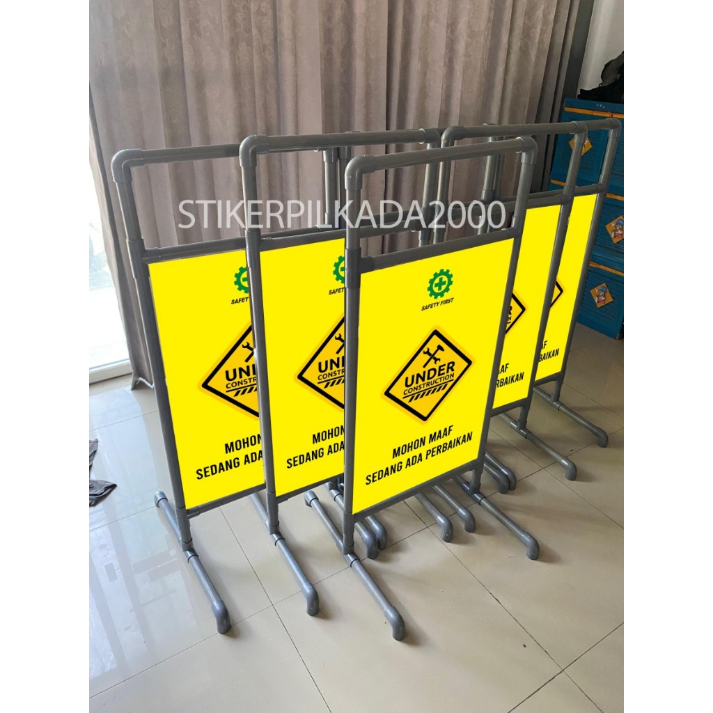 Jual PAGAR BARRIER / PEMBATAS UNDER MAINTENANCE / DALAM PERBAIKAN ...