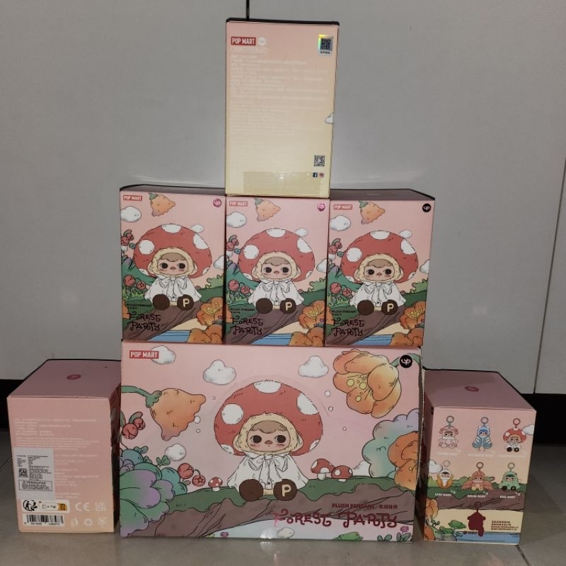 Jual POPMART PUCKY FOREST PARTY Plush Pendant | Shopee Indonesia