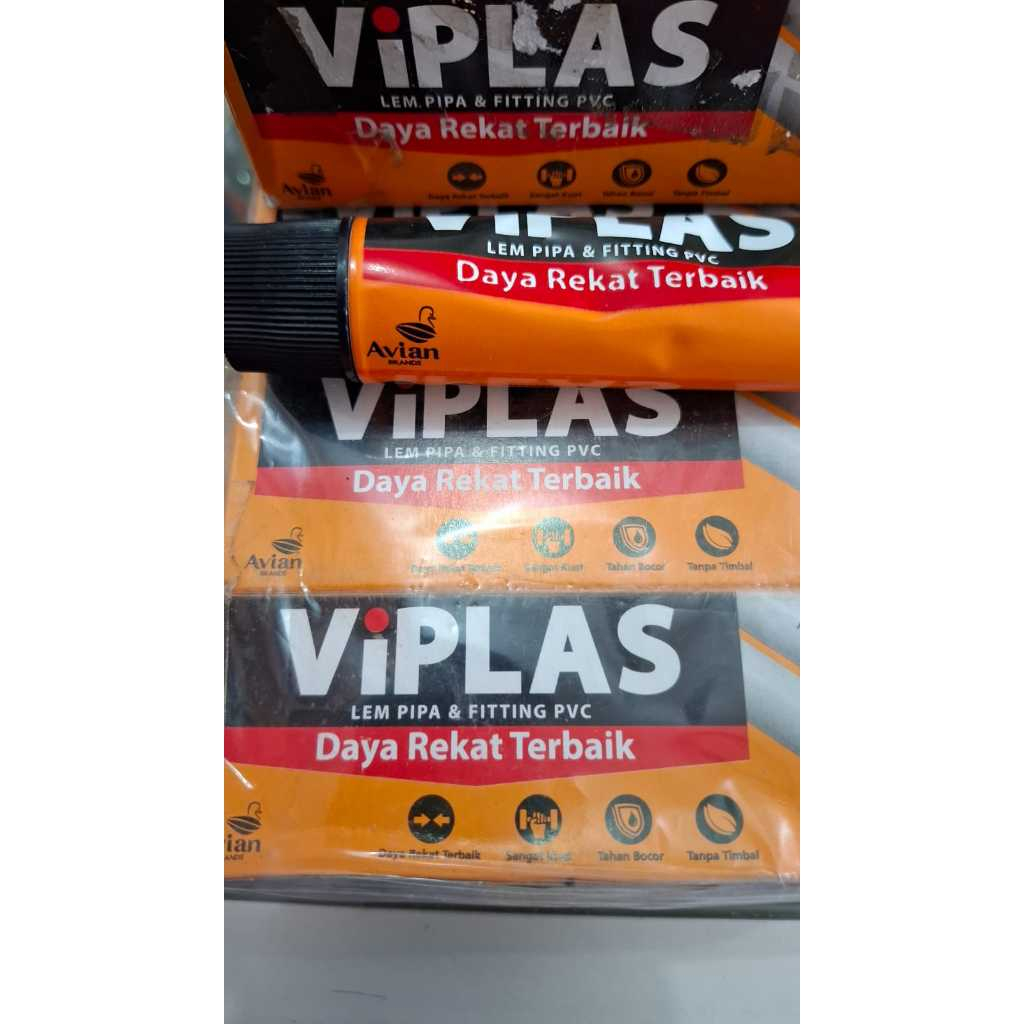 Jual Lem Pipa dan Fitting PVC Viplas 40gr | Shopee Indonesia
