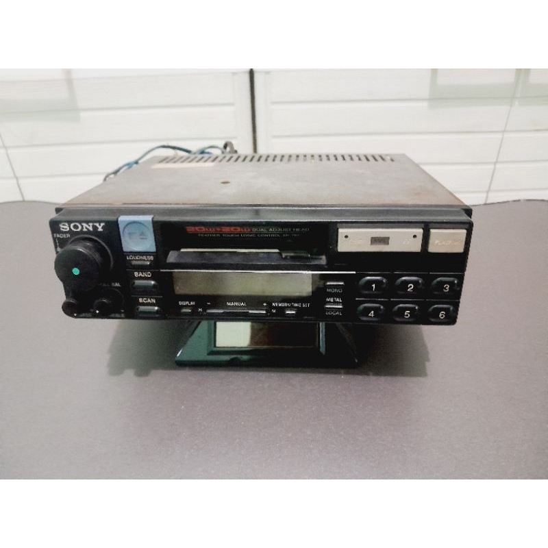 Jual Radio tape mobil merk sony XR-740 (BACA DESKRIPSI) | Shopee Indonesia
