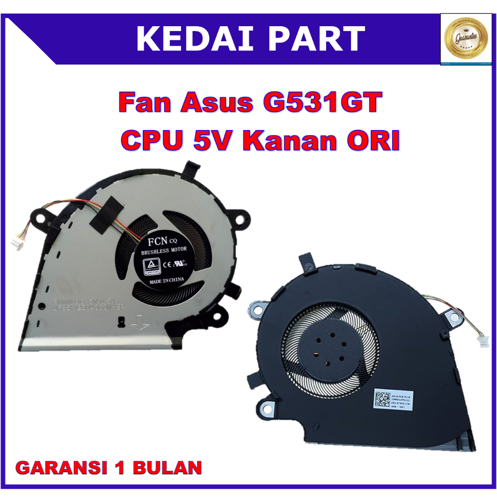 Jual Fan Asus ROG Strix G531 G531G G531GD G531GT G531GU G531GW G512 ...