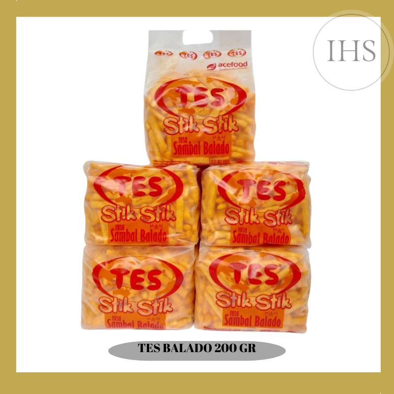 Jual Tes stik balado 200GR- Snack renyah dan enak | Shopee Indonesia