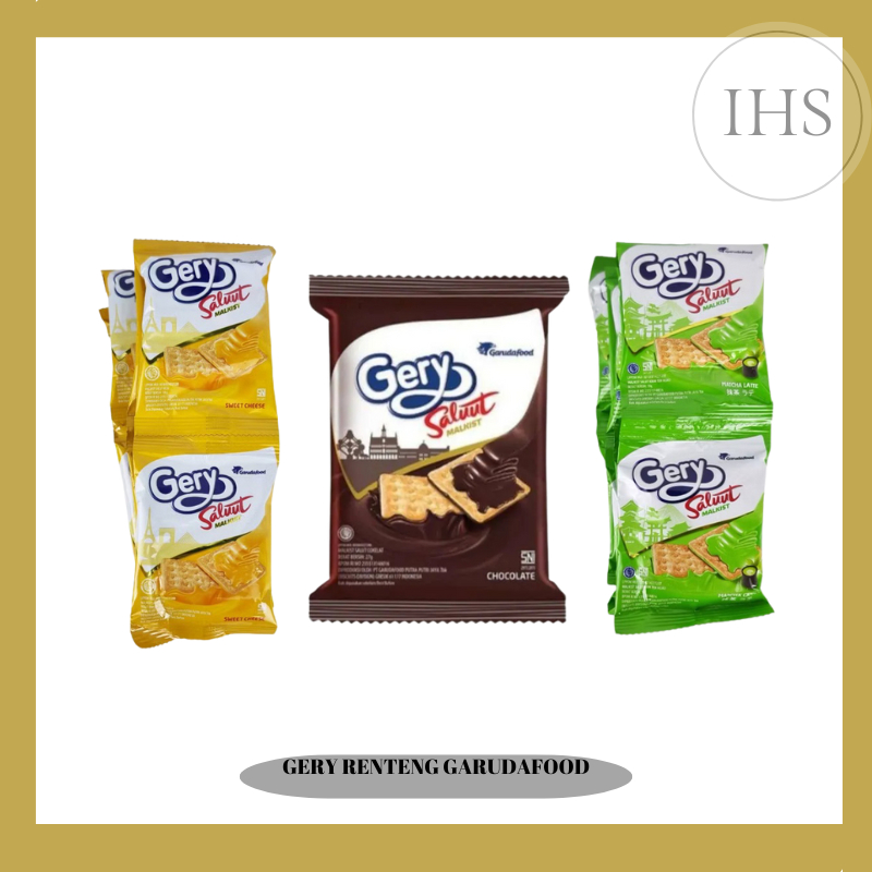 Jual SNACK/MAKANAN/WAFER/Gery Malkist Renceng 18GR 3 RASA | Shopee ...