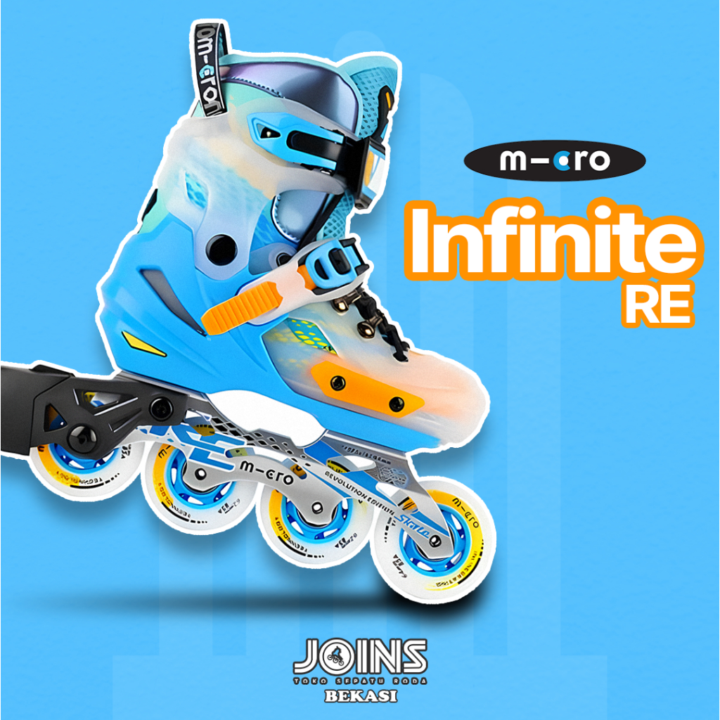 Jual Sepatu Roda Inline Skate Micro Infinite RE Blue | Shopee Indonesia