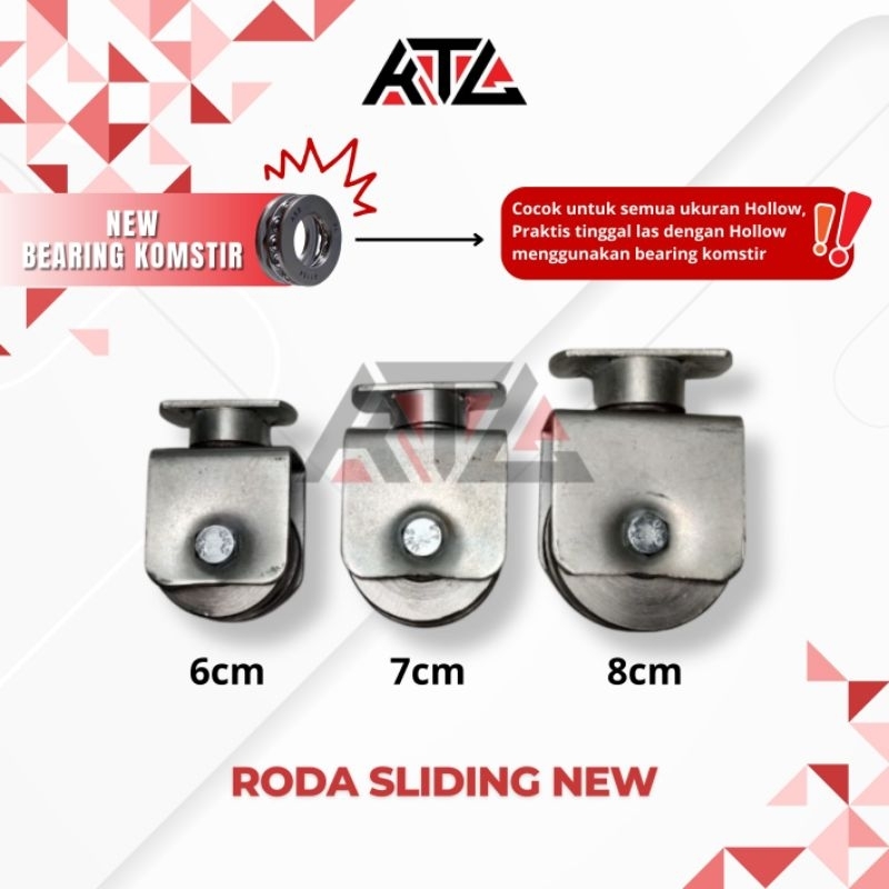 Jual RODA PAGAR HEAVY DUTY || RODA PAGAR SLIDING NEW || RODA PAGAR ...